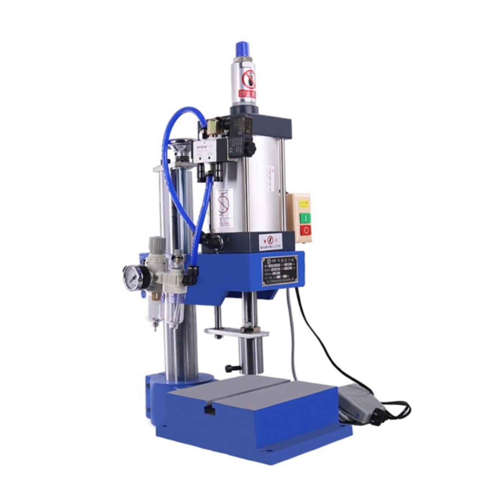 Pneumatic Punching Machine 200kg Single Column 63 Type Bench Press ...