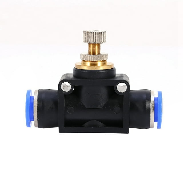 Pneumatic Push In Fittings Air Valve Water Hose Tube Pipe Connector ...