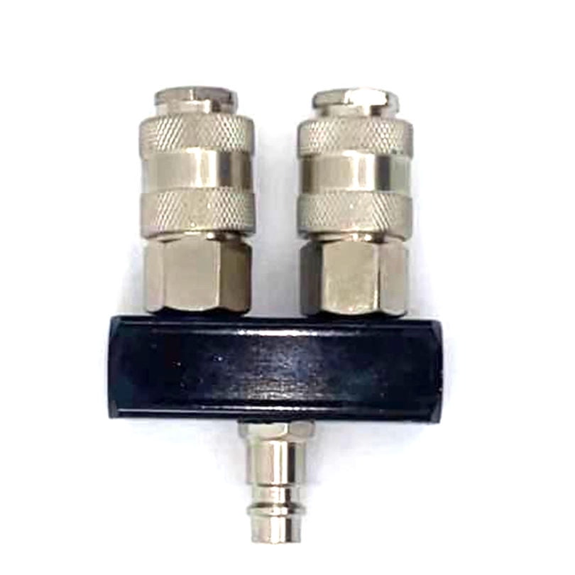 Pneumatic Quick Connector, Sytle Air Fitting 1/4''NPT Manifold Quick ...