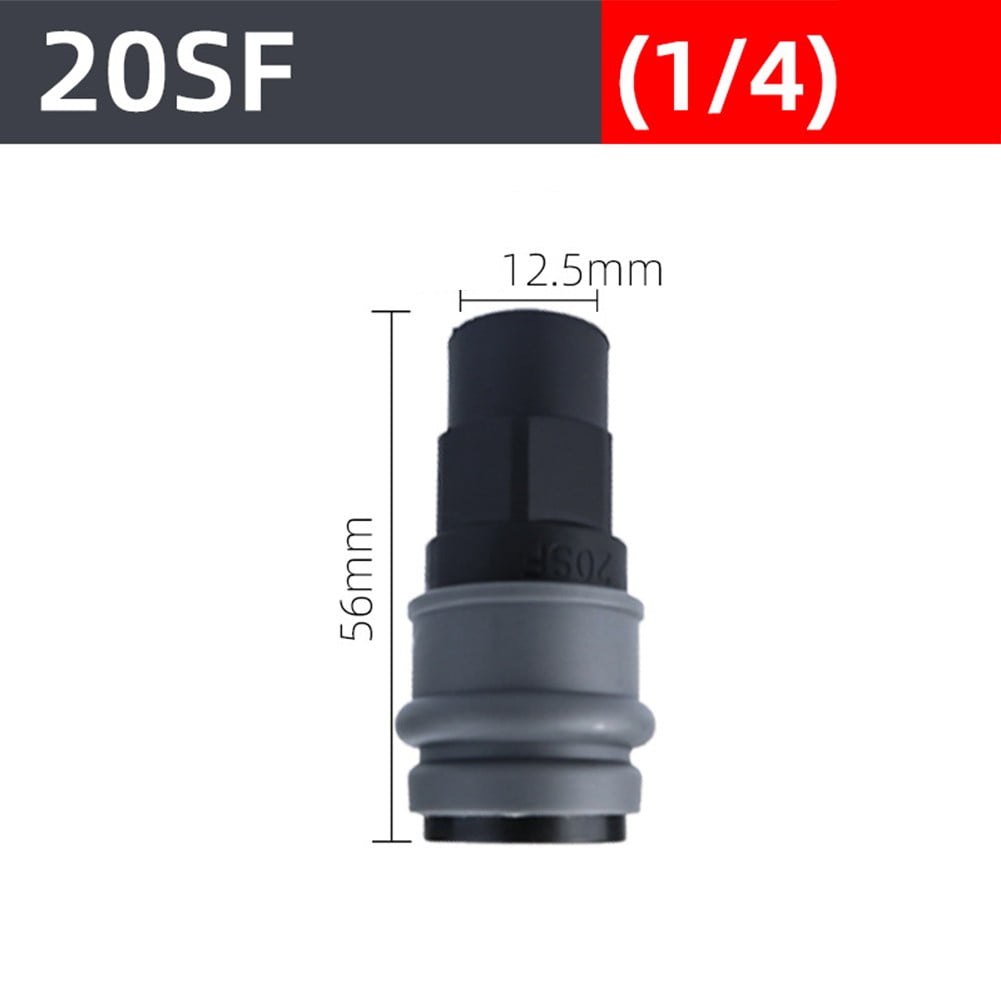 Pneumatic Quick Connector Trachea Male And Female Connector Internal ...