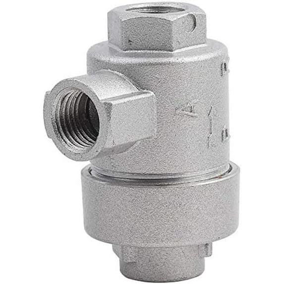 Pneumatic Quick Exhaust,Dump Valve,Threaded 1/4" BSPT Aluminum One-way ...