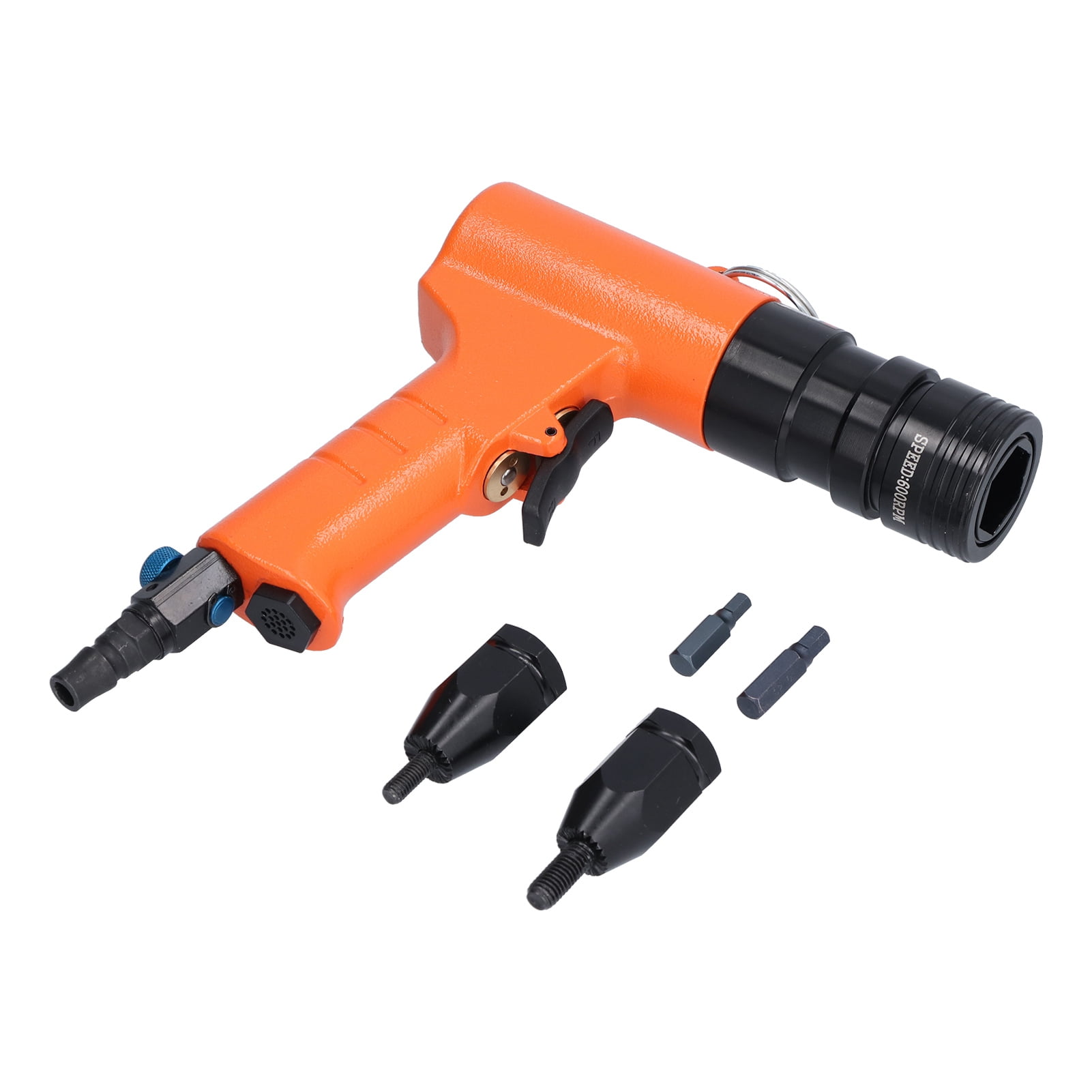 Pneumatic Rivet Gun Air Pull Riveter, M6 M8 Nut Riveting Tool Set Kit ...