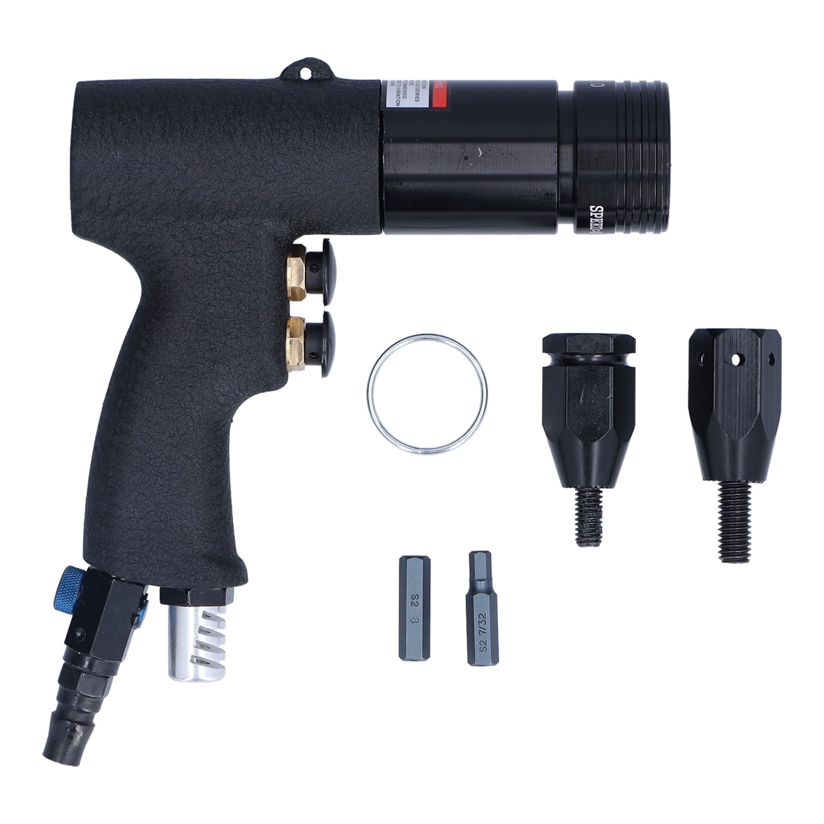 Pneumatic Rivet Nut Gun Pull Riveting Air Riveter Tool British System 5 ...