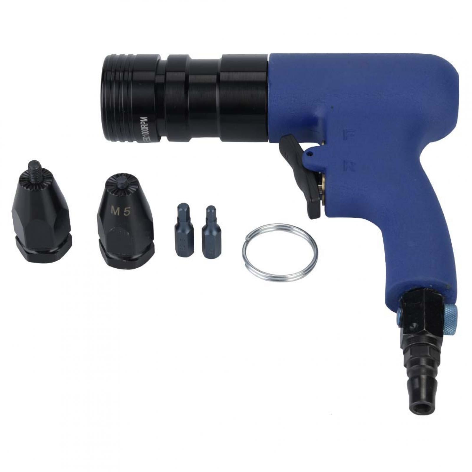 Pneumatic Riveter Air Rivet Nut Gun Pull Nut Nail Gun Air Riveting Tool ...