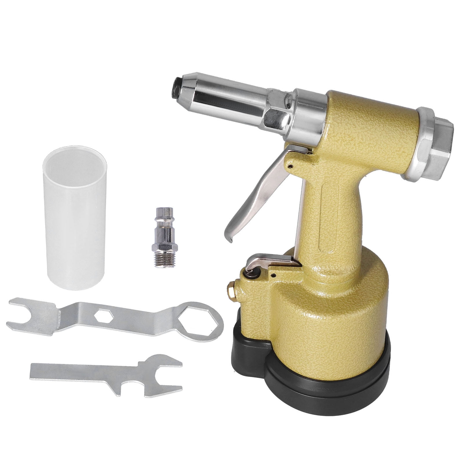 Pneumatic Riveter Short Cylinder Air Rivet Gun Hydraulic Riveting Tool ...