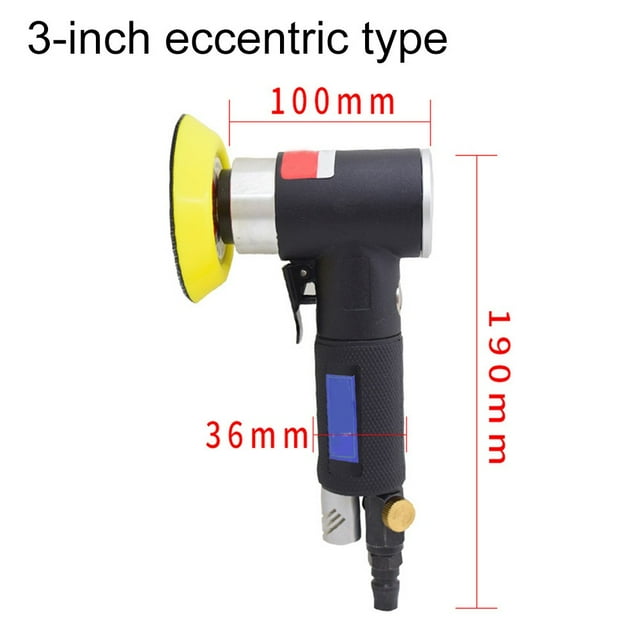 Pneumatic Sandpaper Machine Polishing Machine Eccentric Concentric ...