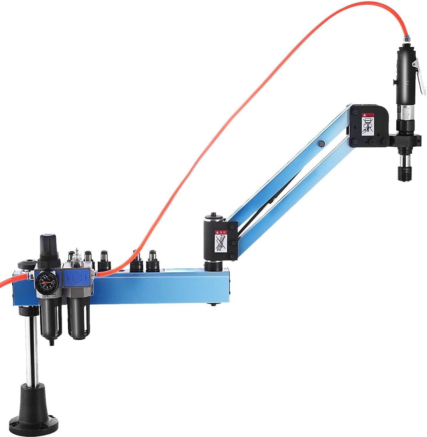 Pneumatic Tapping Machine, M3-M12 Tap Collets 1200mm 360掳 Multi ...