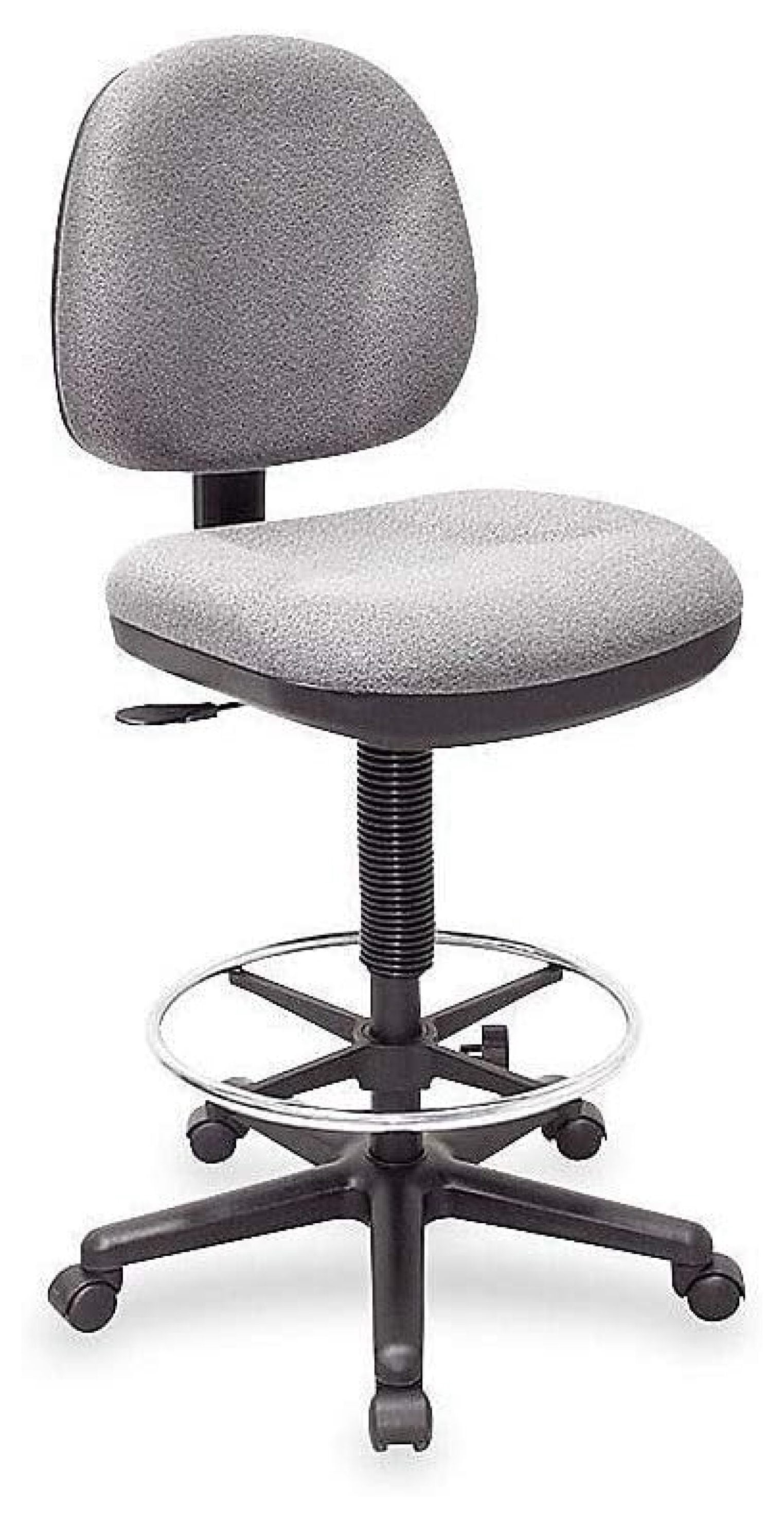 Pneumatic Task Stool, Adjustable Drafting Chair - Gray - Millenia ...