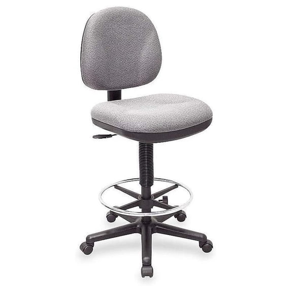 Pneumatic Task Stool, Adjustable Drafting Chair - Gray - Millenia ...