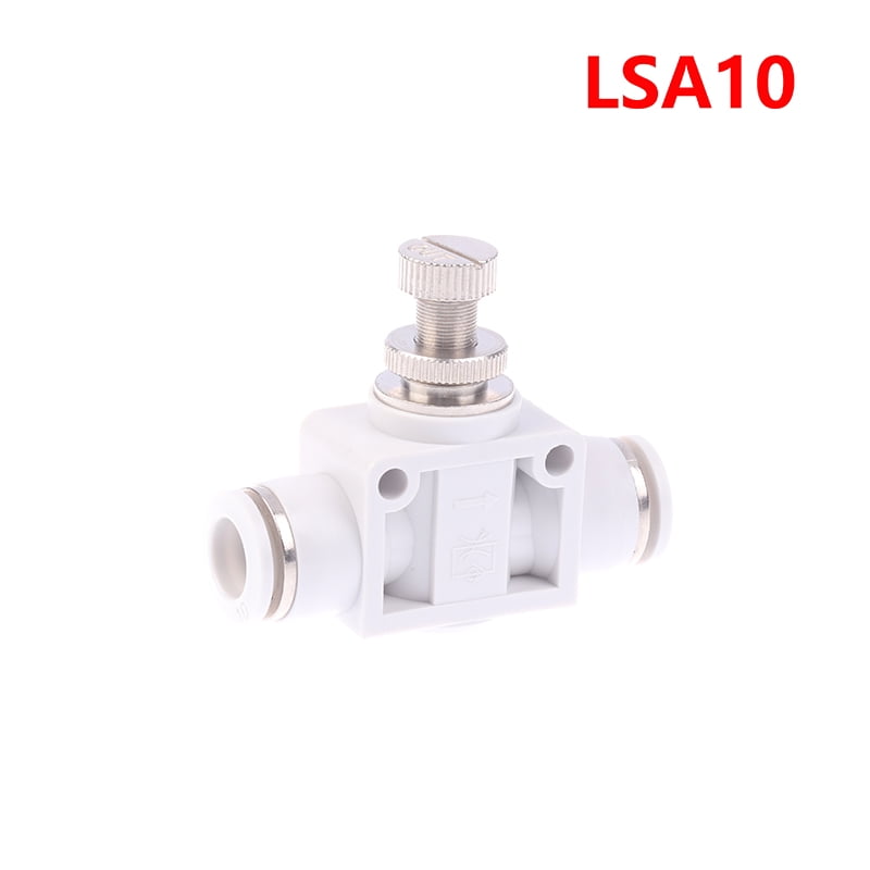 Pneumatic Throttle Valve SA-4/6/8/10/12MM Pneumatic Air Connector ...