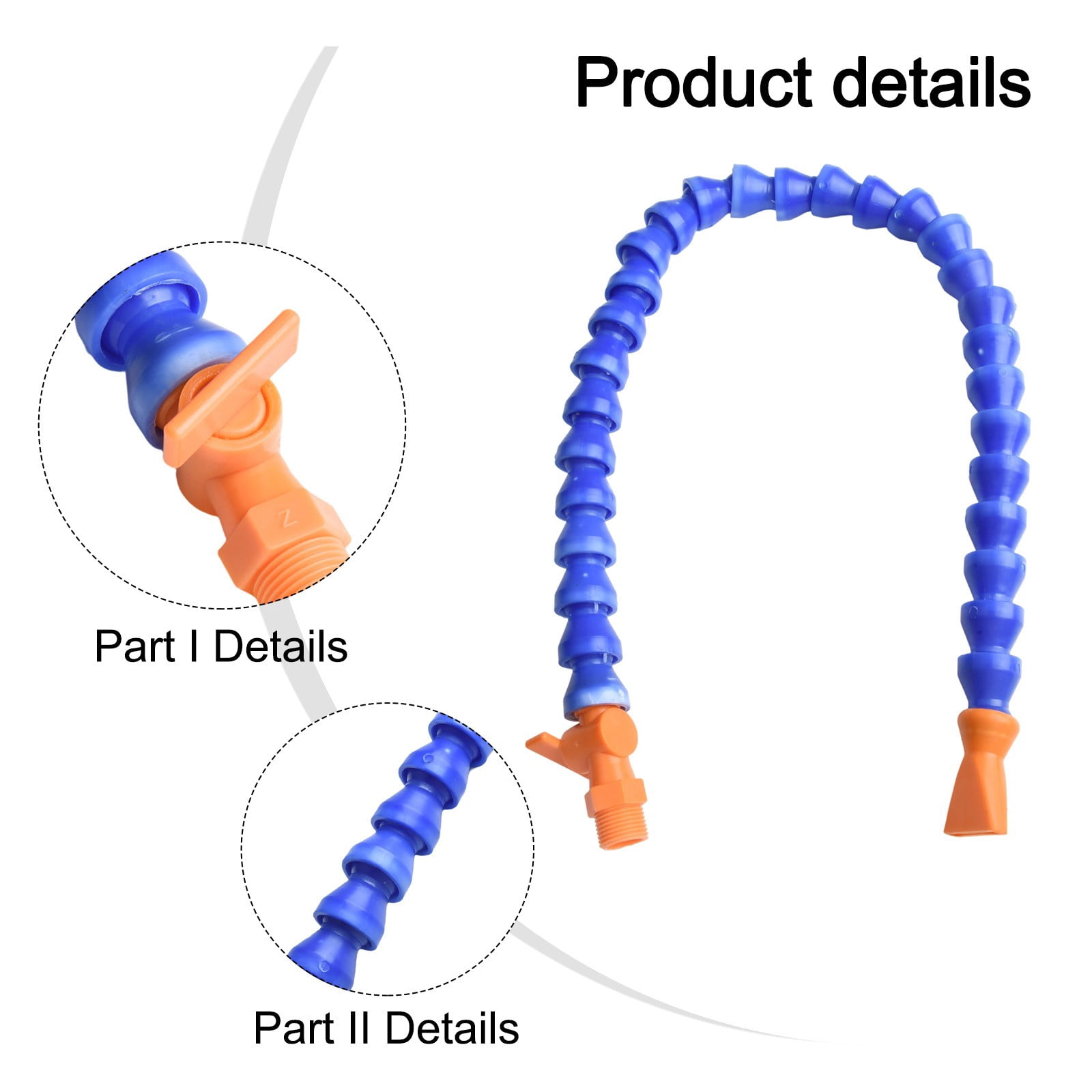 Pneumatic Tube 1/4 In 3/8 In1/2 In Suitable for Bps External Thread ...