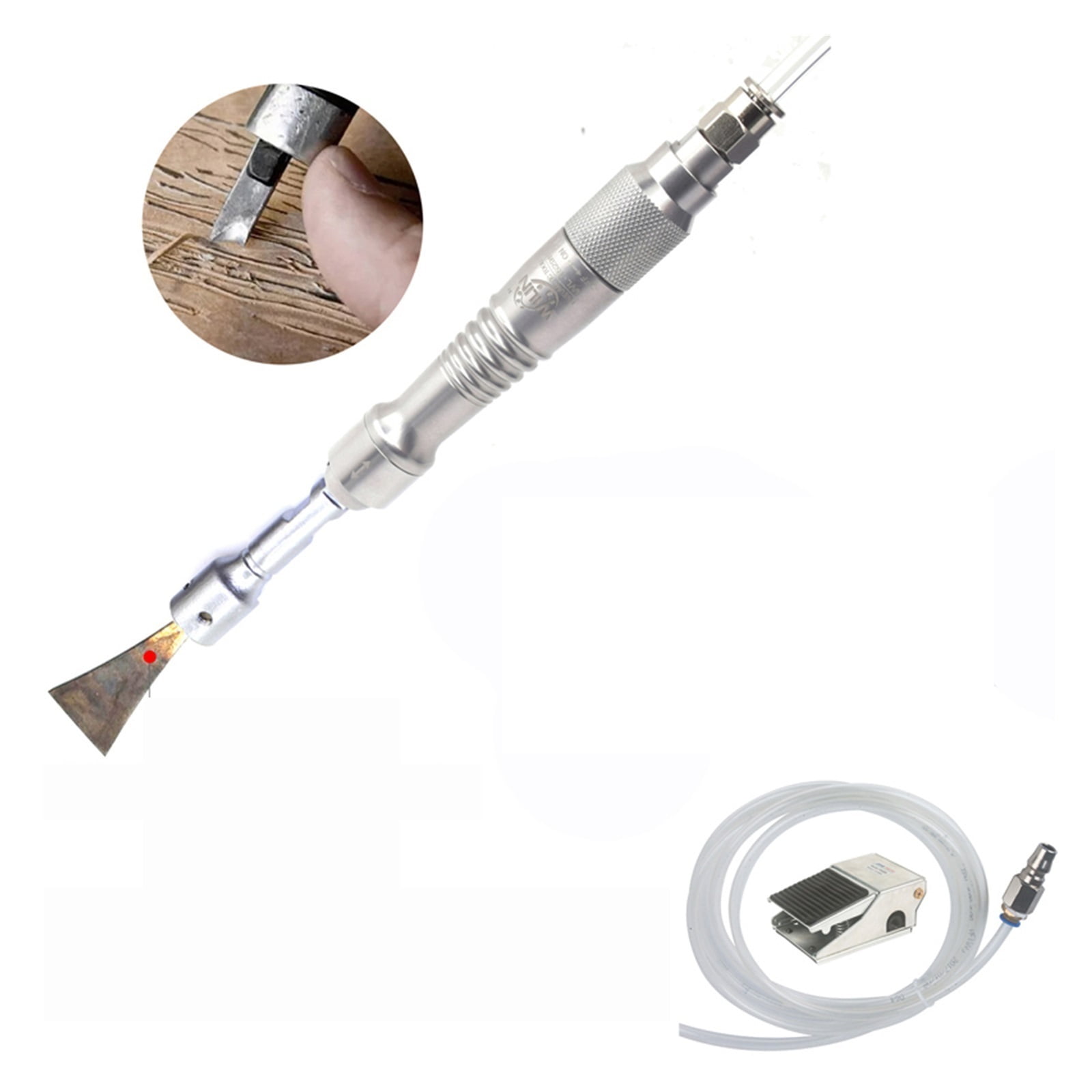 Pneumatic Woodworking Chisel Woodworking Carving Air Shovel Flat Chisel ...