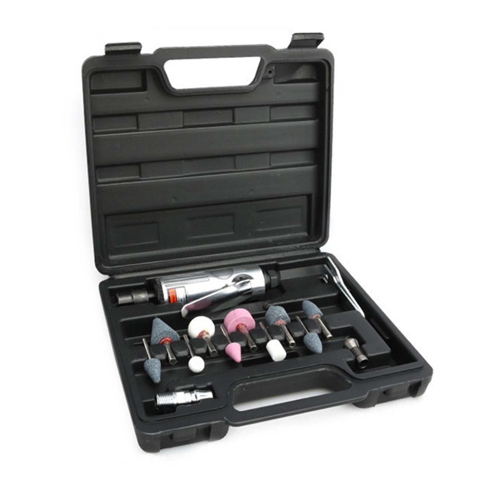 Pneumatic engraving mill,Heads And 10pcs Heads Tool Set With Pcs 1/4 ...