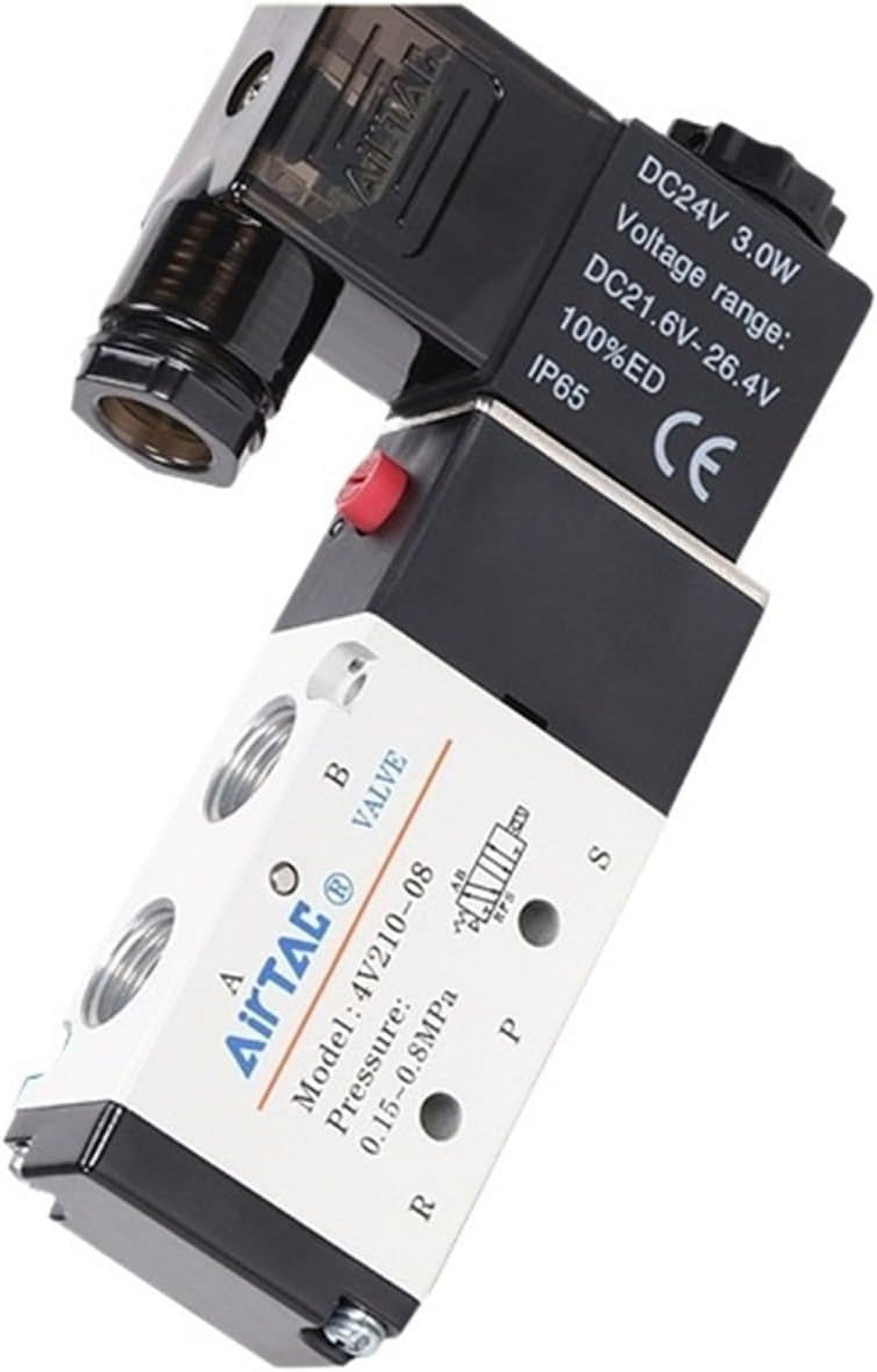 Pneumatic solenoid valve 4V110/4V210/4V310/4V230C/4V220/DC24V/A ...