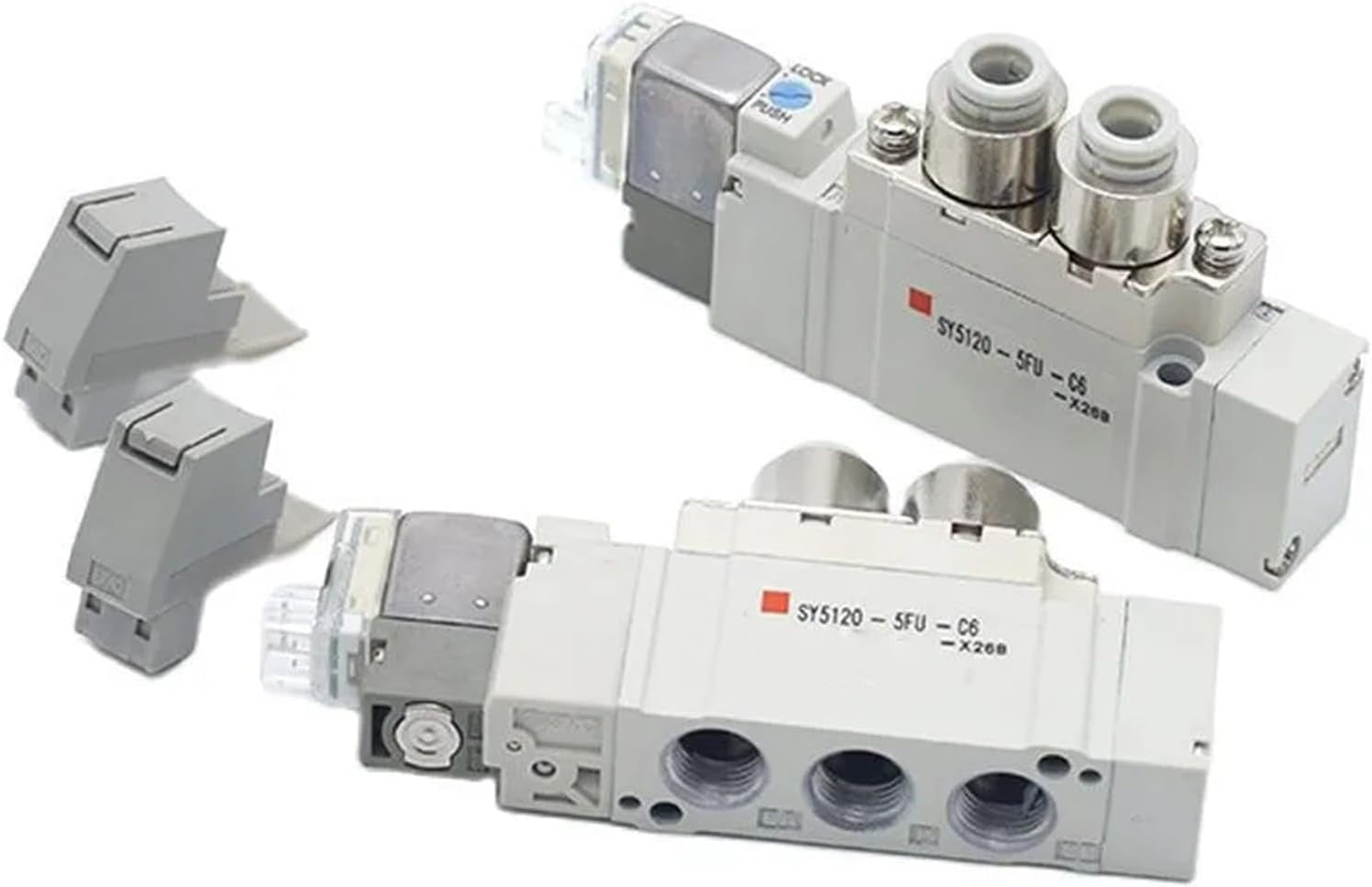 Pneumatic solenoid valve SY5120 C4 2 position single type ...