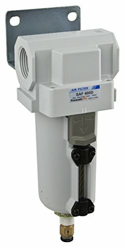 PneumaticPlus Compressed Air Particulate Filter 10 μm 3/4" NPT SAF400 ...