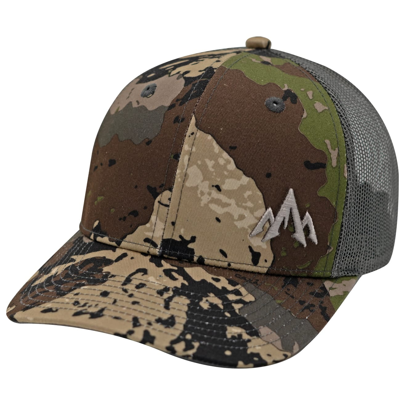 Pnuma Outdoors Caza Trucker Cap, Camo Pattern, Adjustable Snapback, Pre ...