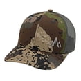 Pnuma Outdoors Logo Trucker Cap, Caza Camo, OSFM, Mesh Back, Adjustable ...