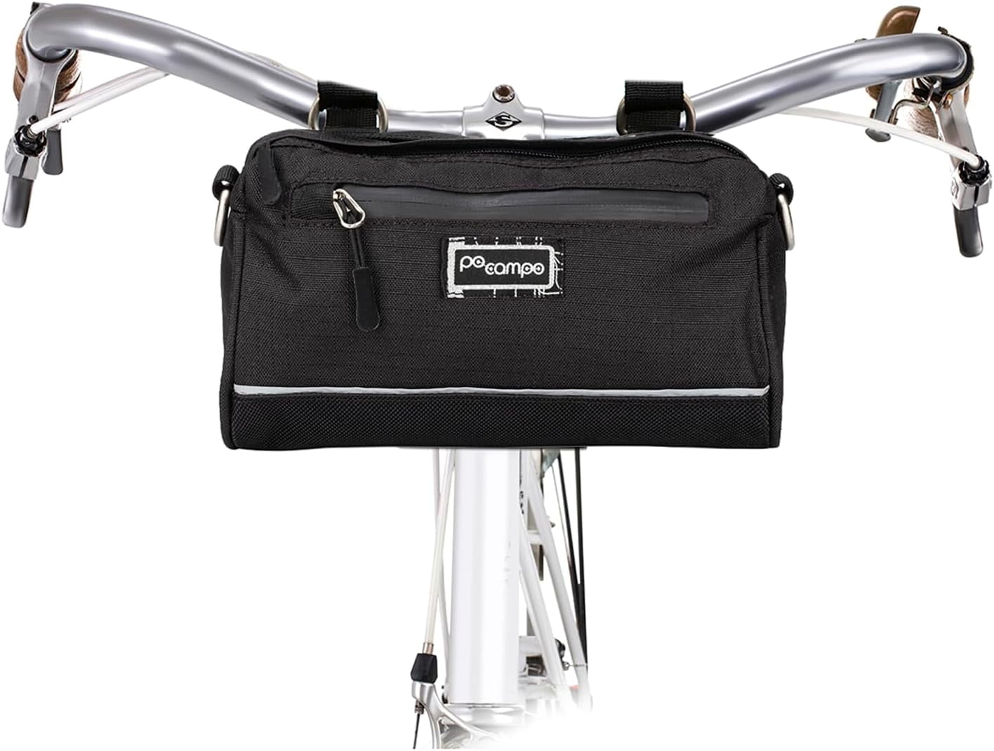 Po Campo Kinga Handlebar Bag 2 - Durable, Waterproof Bicycle Storage ...