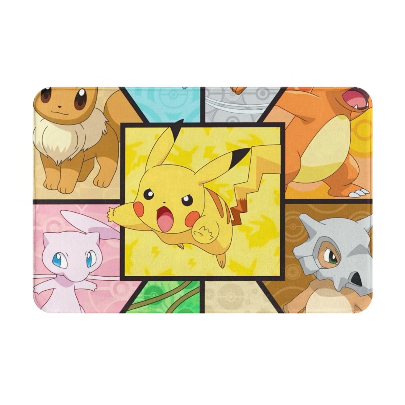 Po-kémon Eevee Evolution Jolteon Flareon Umbreon Sylveon Bath Mat ...