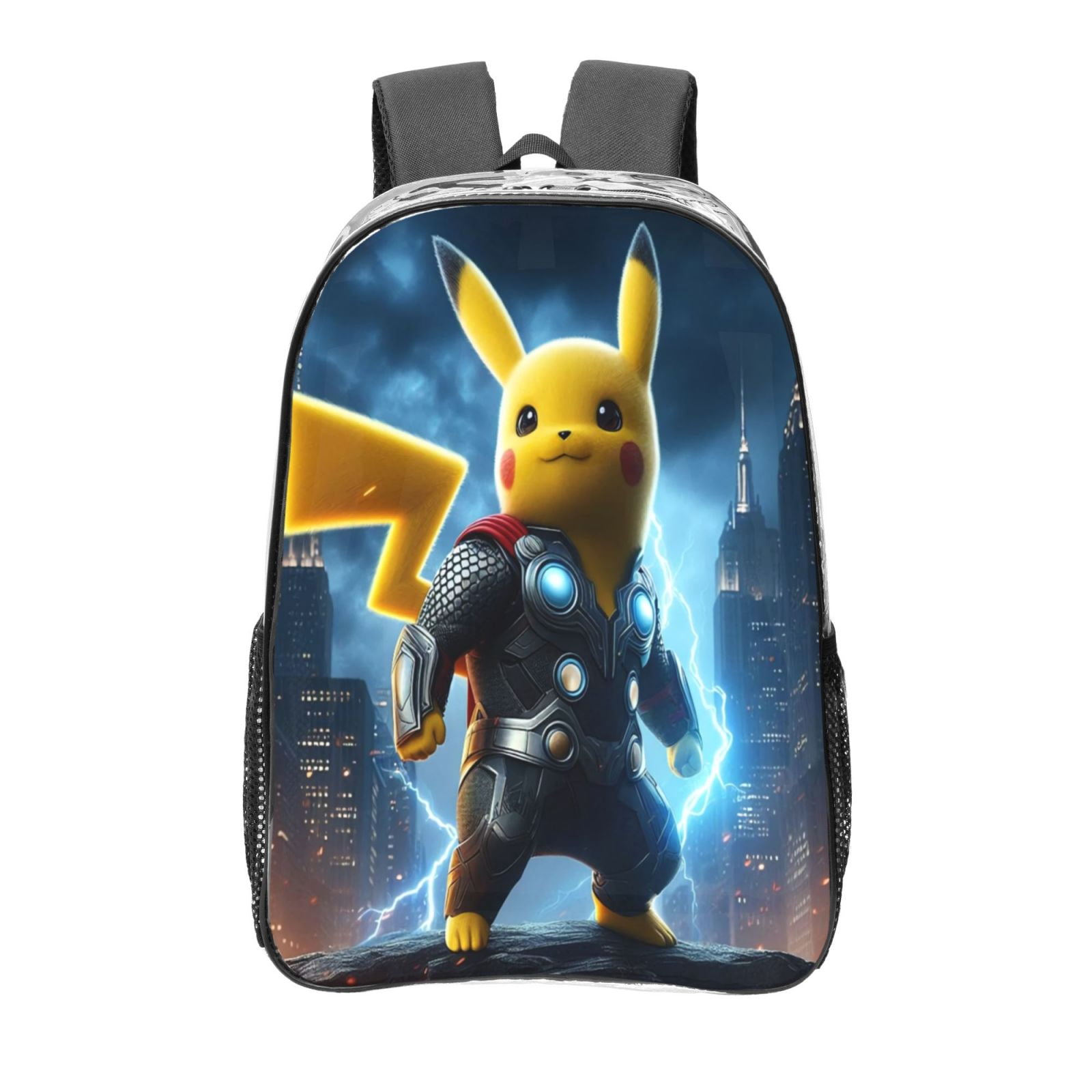 Po_kemon Transparent Backpack Fashion Travel Backpack Laptop Backpack ...