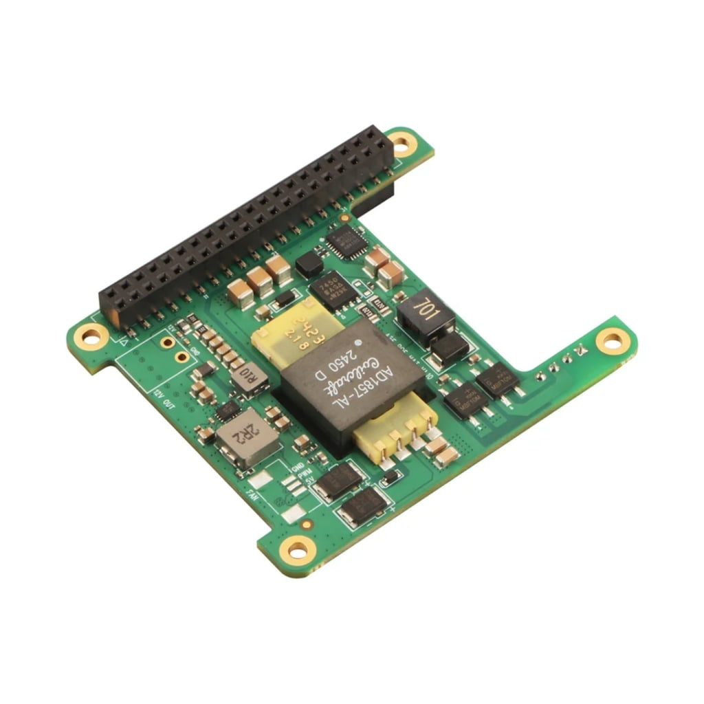 PoE+ HAT Module Offering 20W Output In Small Form Factor For Hardware ...