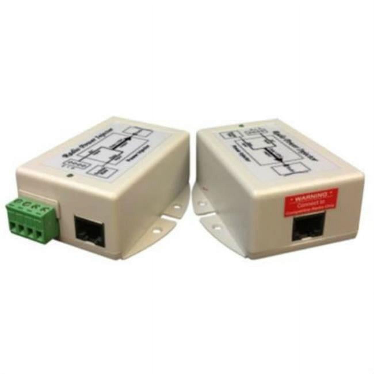 PoE Injector with Unregulated Direct DC Up to 2.5A, 48VDC Source ...