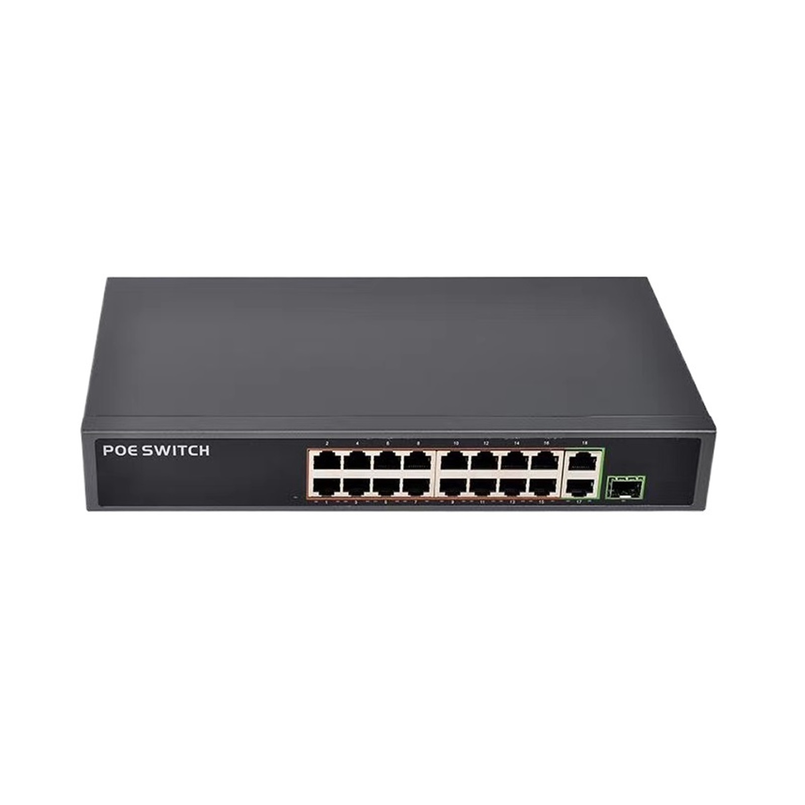 PoE Switch 48V 4 8 16 Port 100Mbps Gigabit IEEE 802.3 Af/at 250M ...