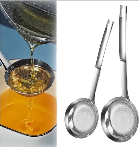 Poached Egg Strainer, Poached Egg Strainer Spoon, Fine Mesh Strainer ...