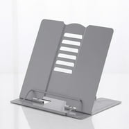 Metal Book Stand for Desk, Adjustable Reading Rest Book Holder ...