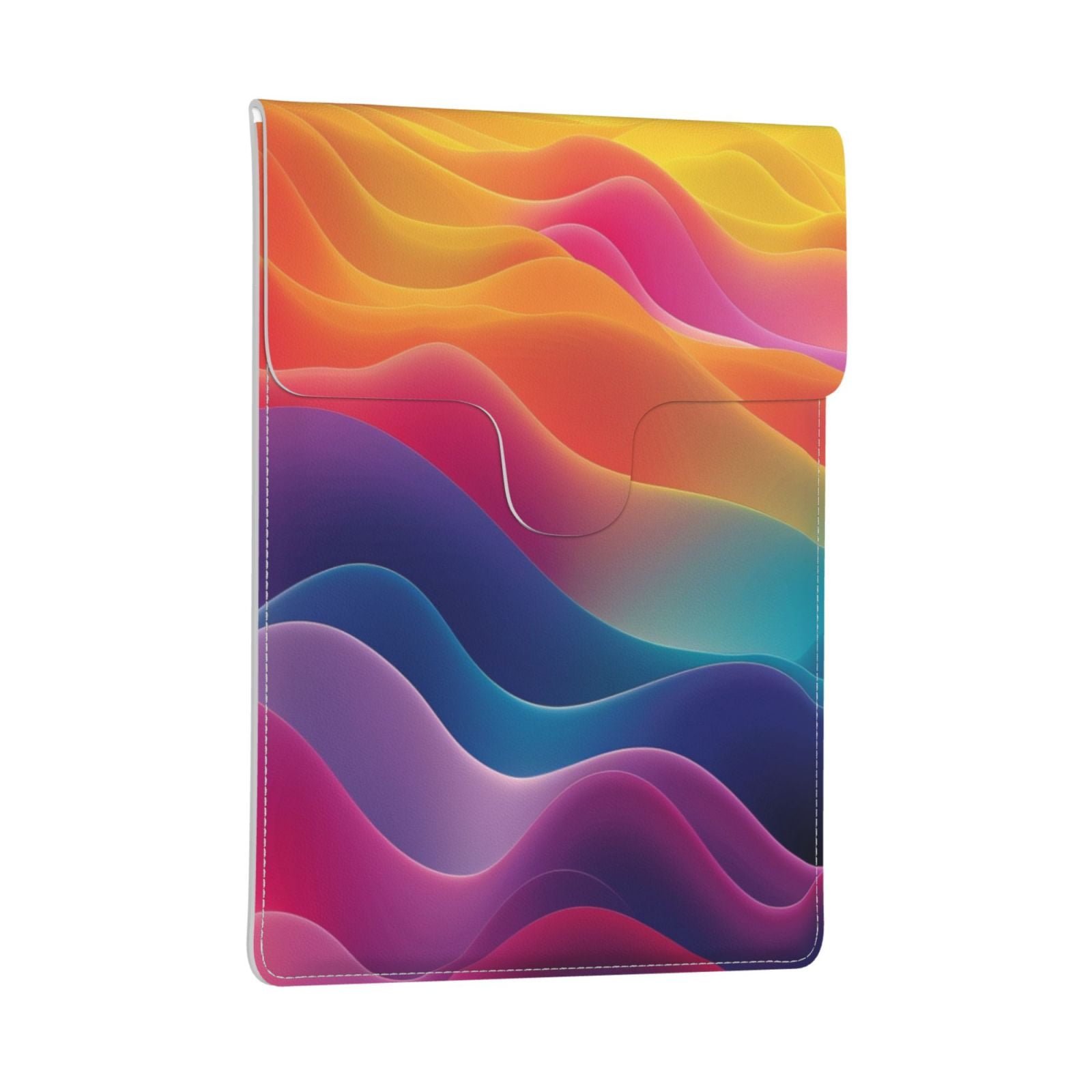 Pobuds Leather Laptop Sleeve, Padded Case, Thin Portable, Versatile Bag ...