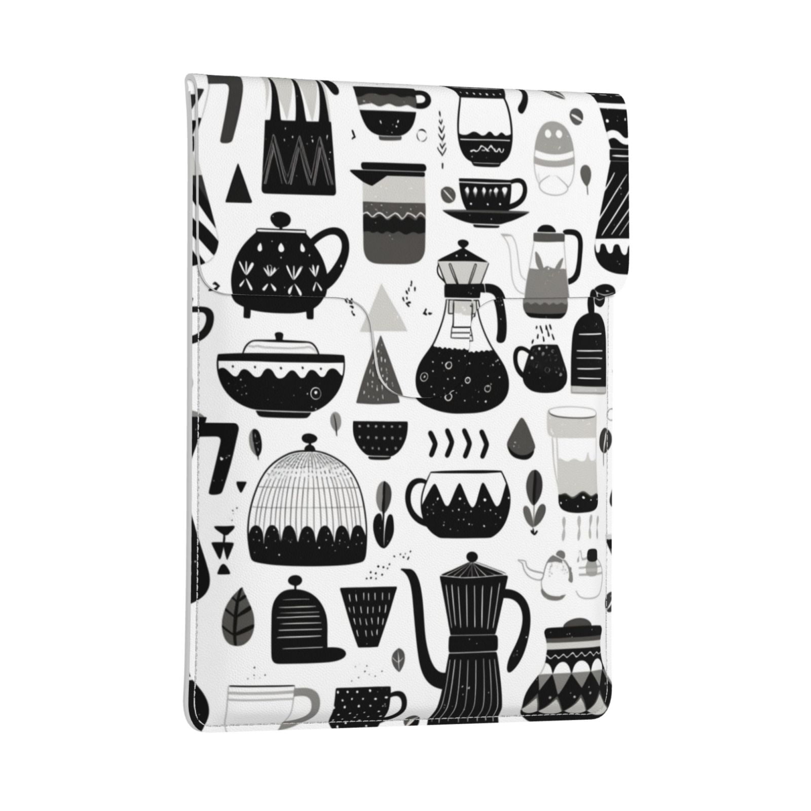 Pobuds Leather Laptop Sleeve, Padded Case, Thin Portable, Versatile Bag ...
