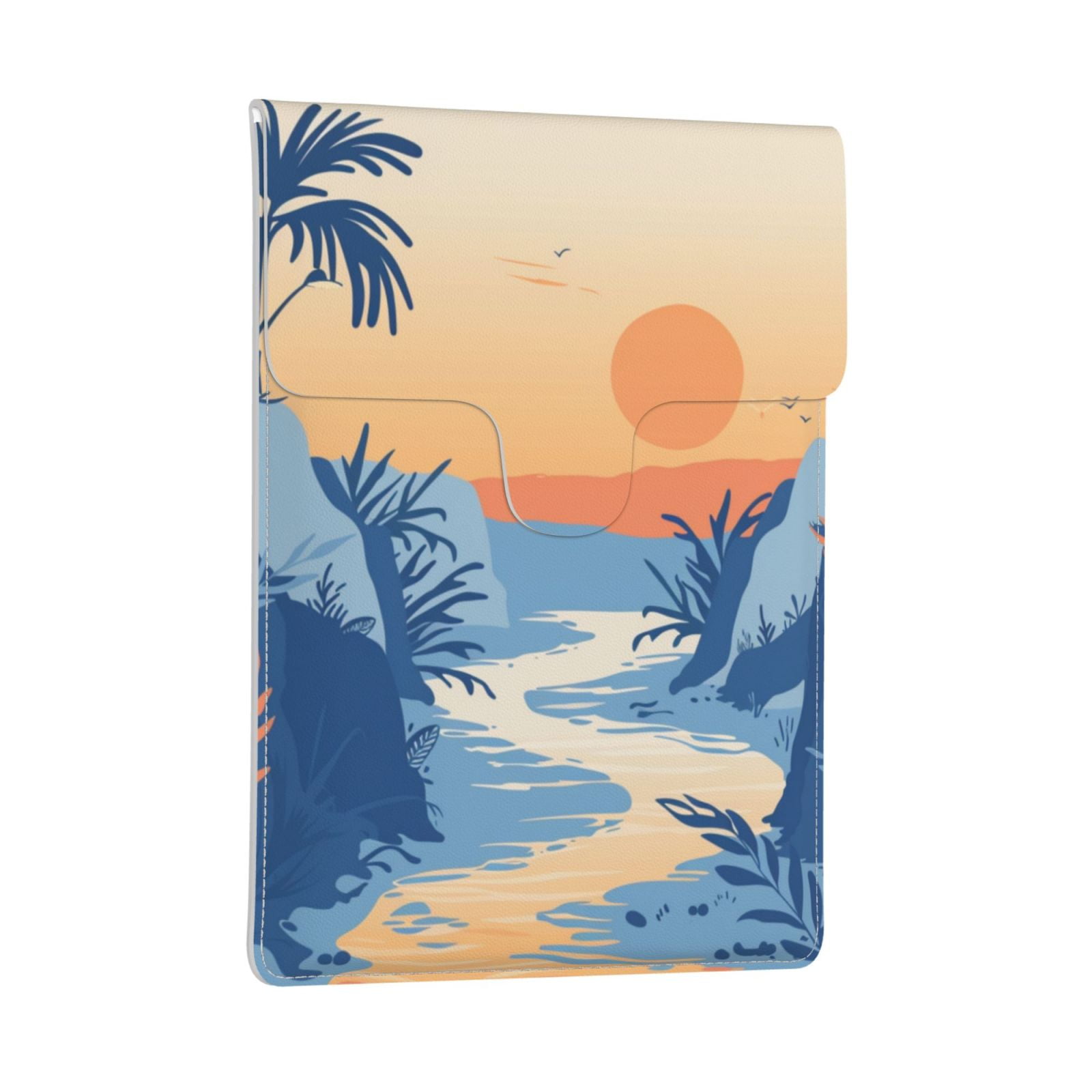 Pobuds Leather Laptop Sleeve, Padded Case, Thin Portable, Versatile Bag ...