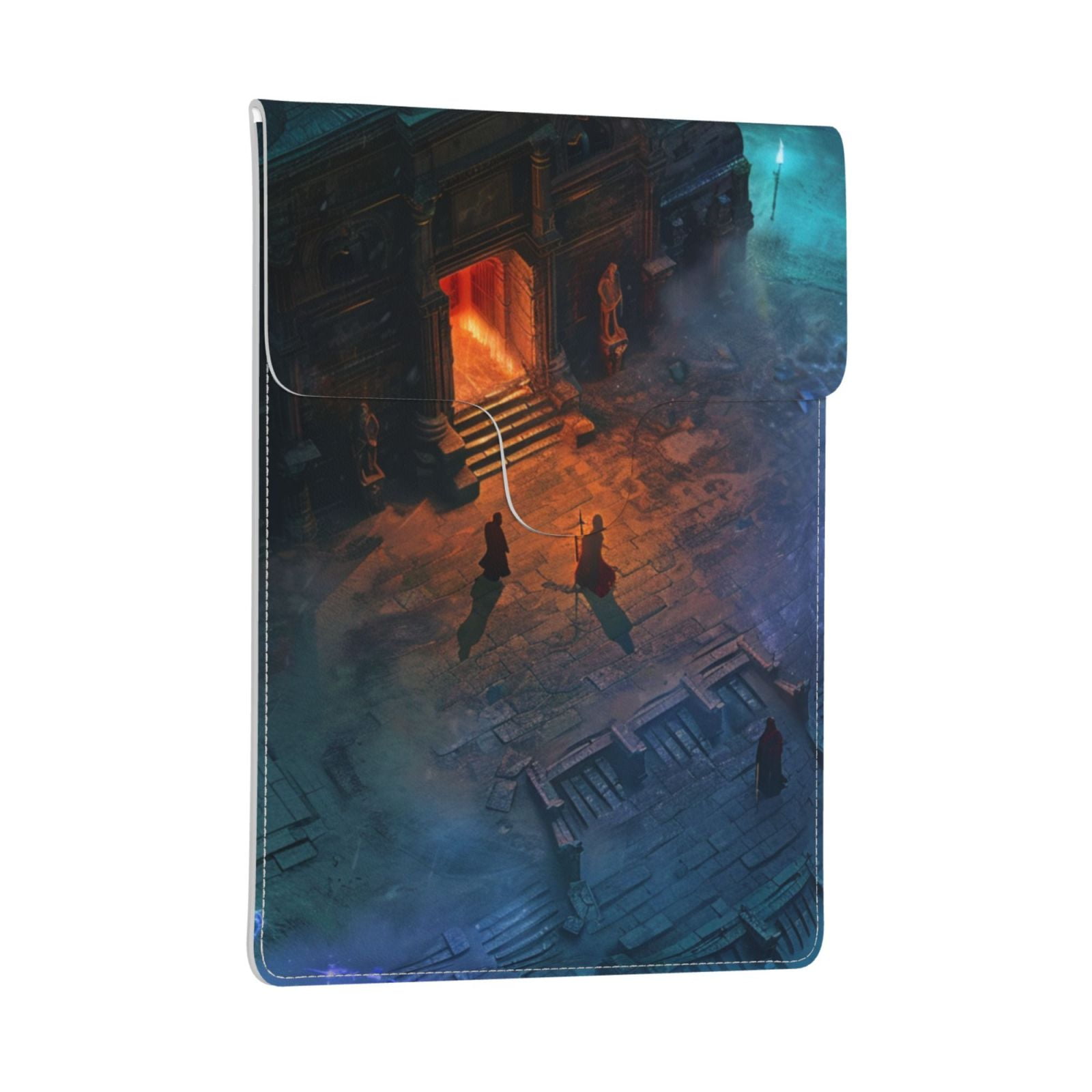 Pobuds Leather Laptop Sleeve, Padded Case, Thin Portable, Versatile Bag ...