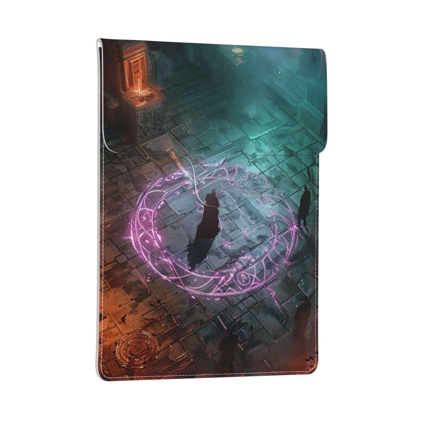 Pobuds Leather Laptop Sleeve, Padded Case, Thin Portable, Versatile Bag ...