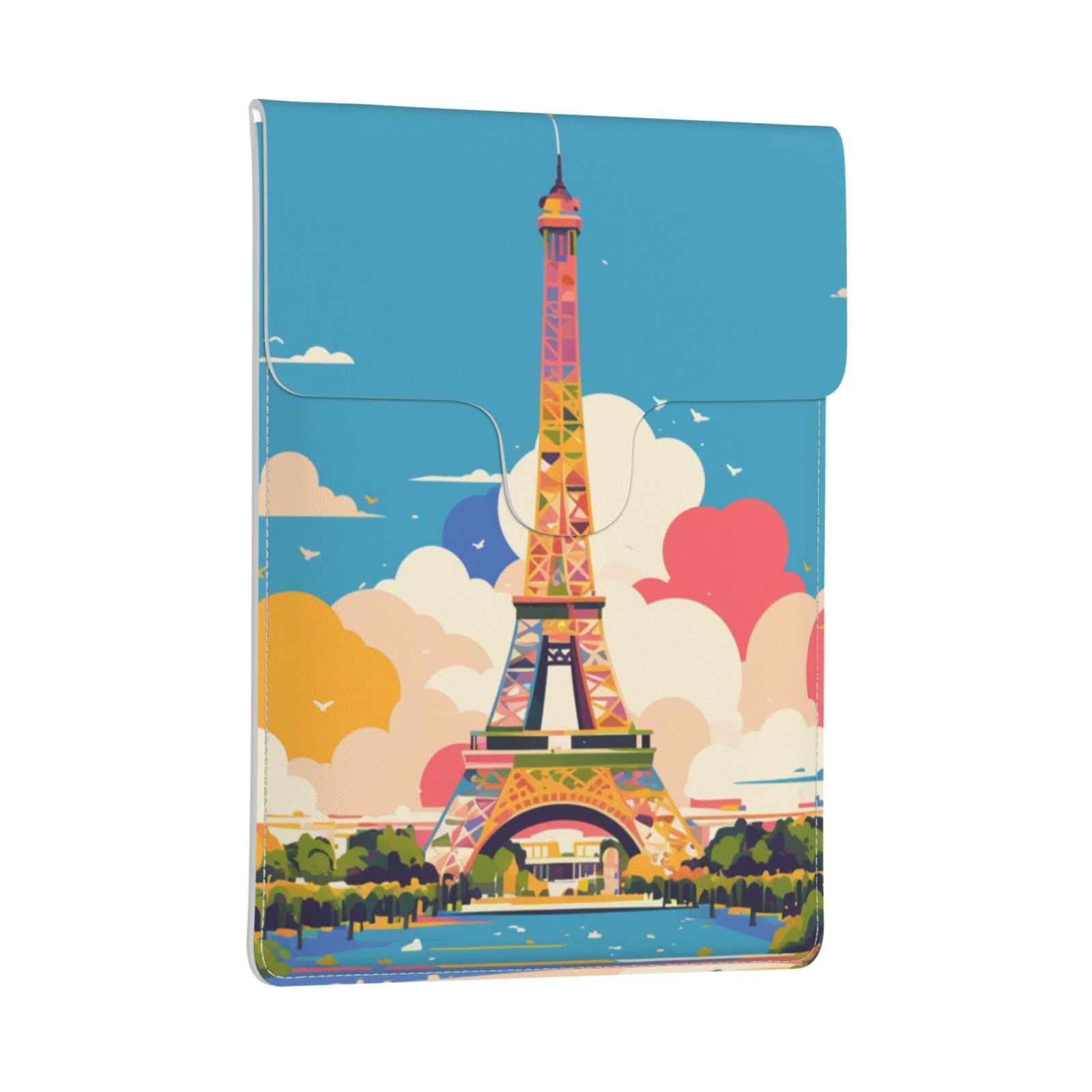 Pobuds Leather Laptop Sleeve, Padded Case, Thin Portable, Versatile Bag ...