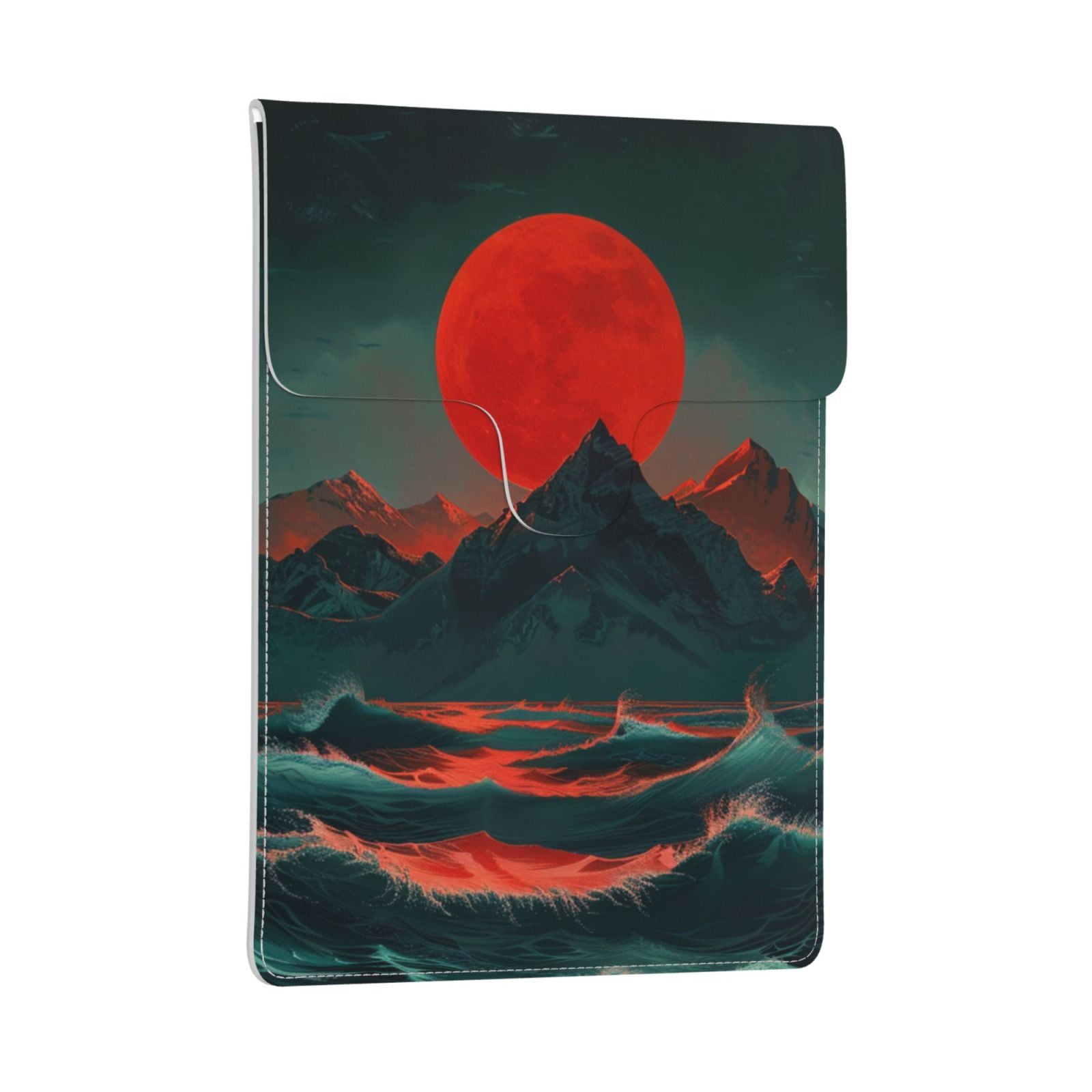 Pobuds Leather Laptop Sleeve, Padded Case, Thin Portable, Versatile Bag ...