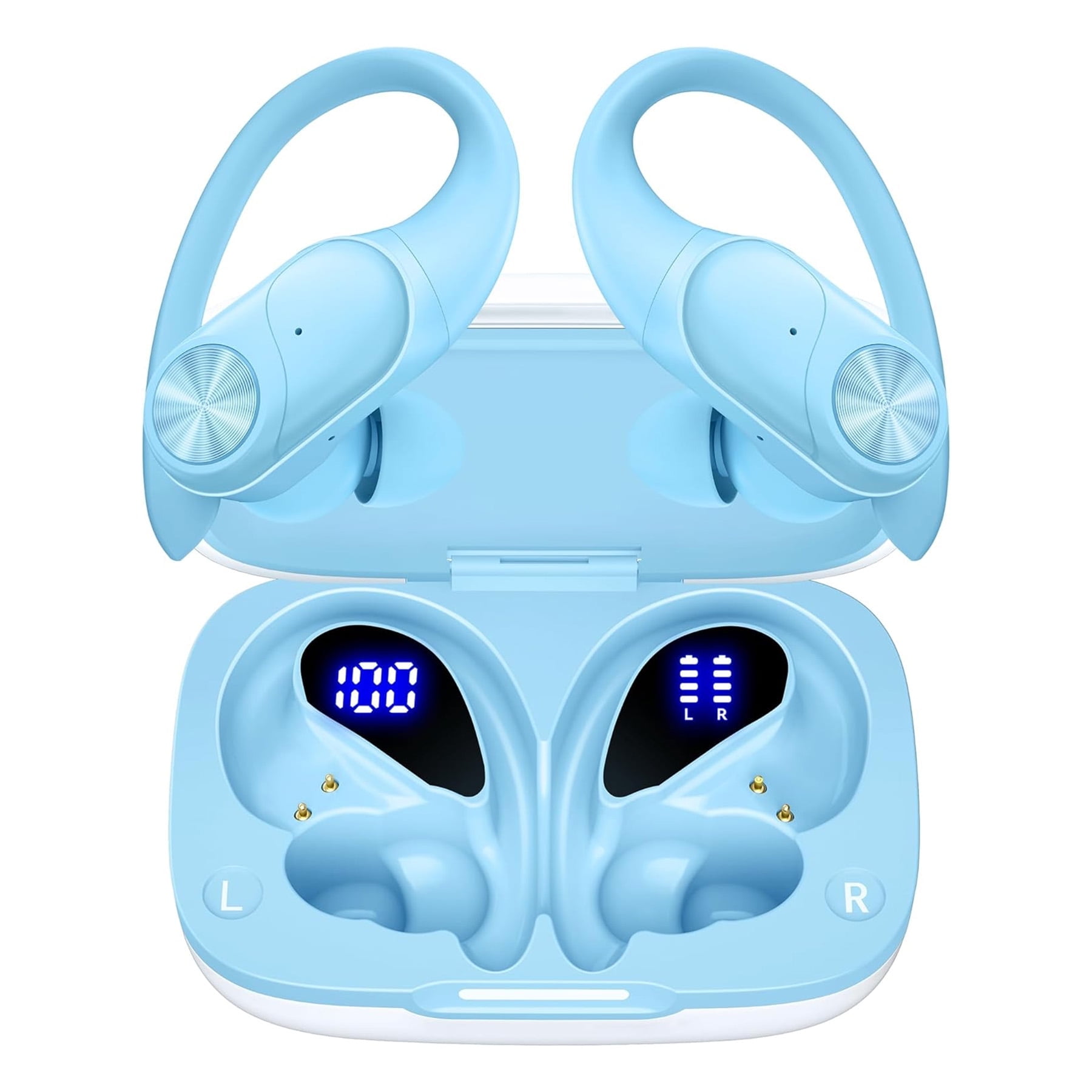 PocBuds Bluetooth Headphones Wireless Earbuds 80hrs Playtime Wireless ...