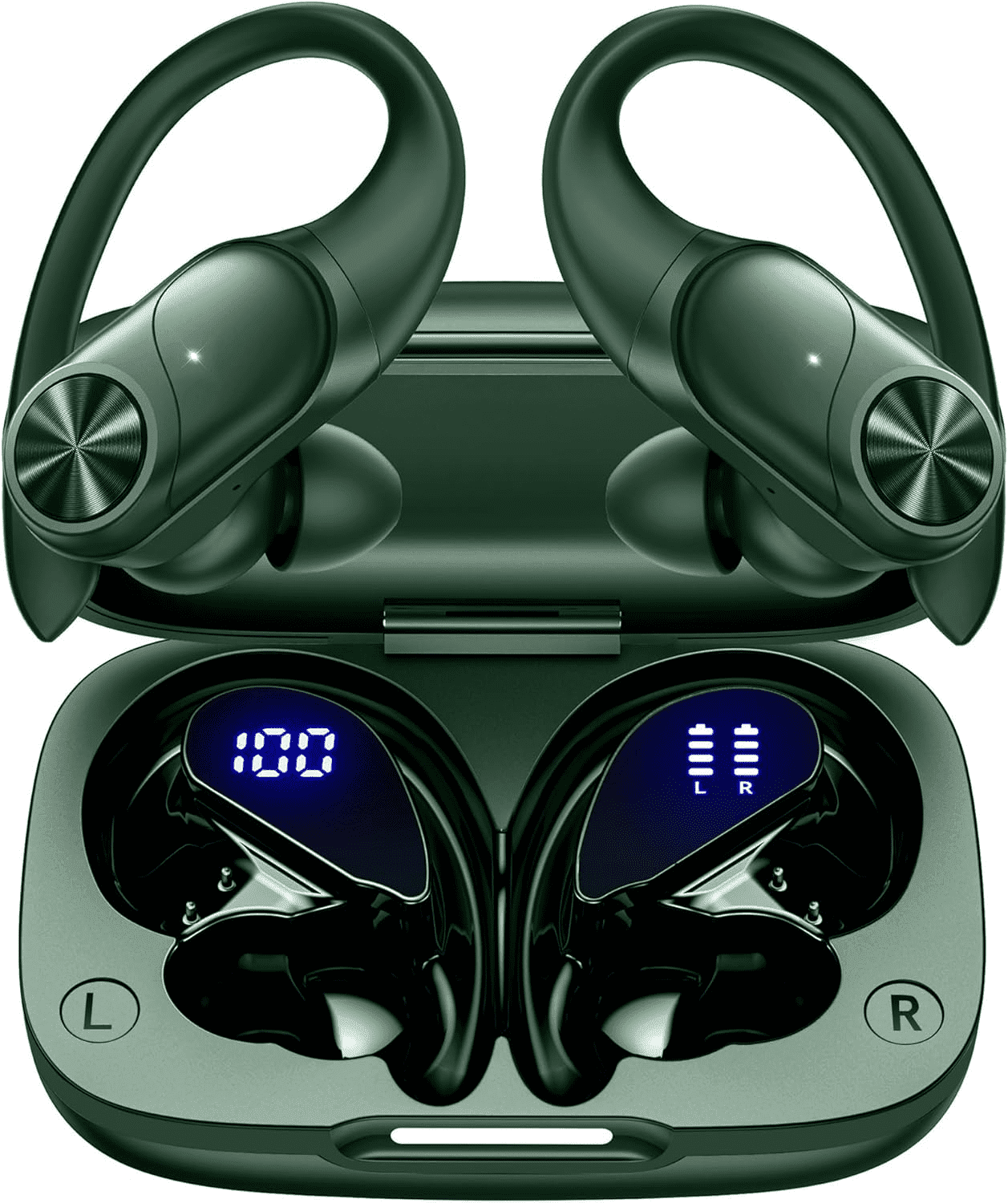 PocBuds Bluetooth Headphones Wireless Earbuds 80hrs Playtime Wireless ...