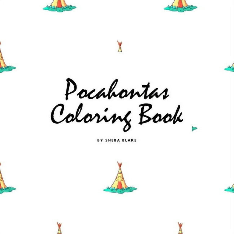 pocahontas coloring book pages
