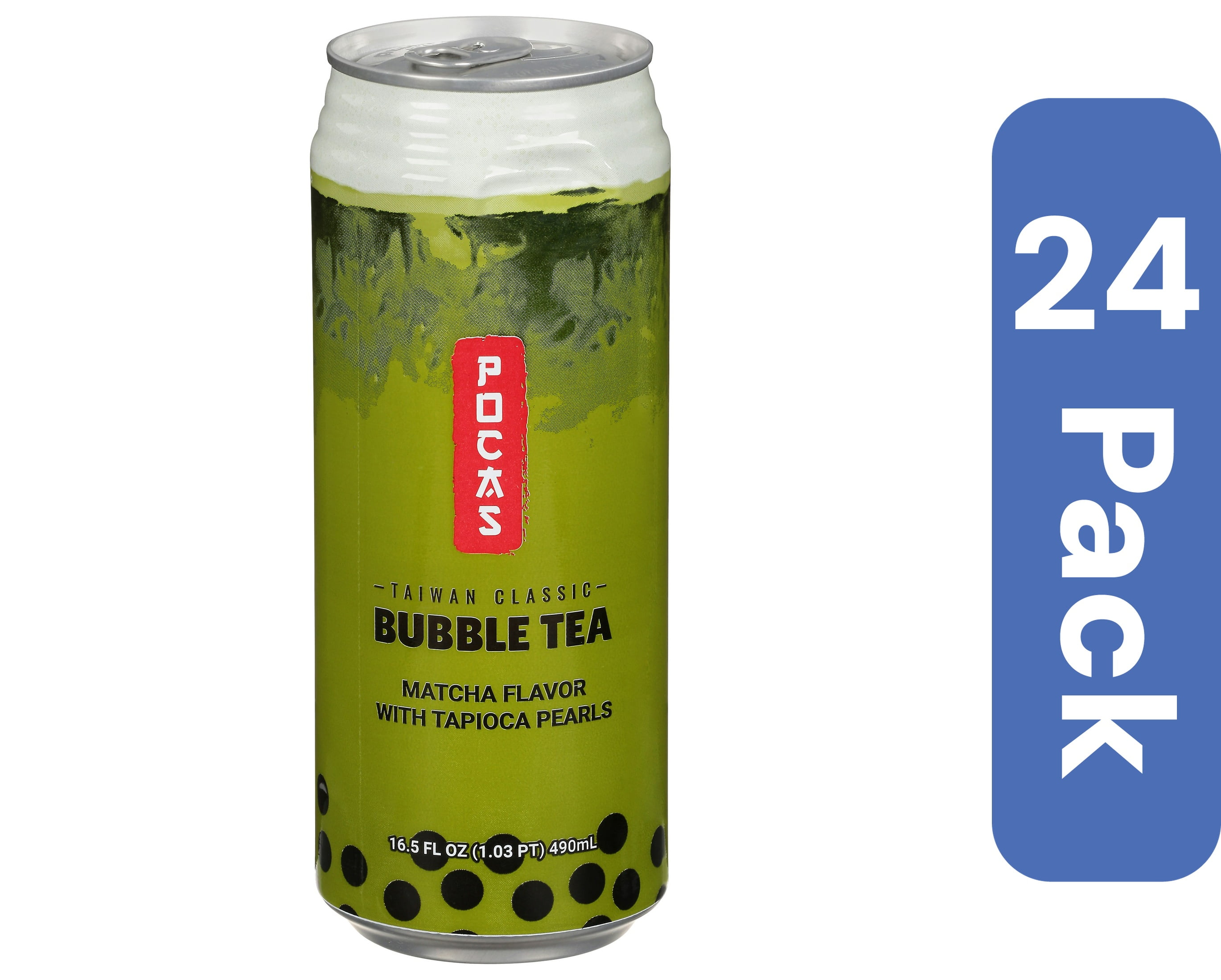 Pocas Tea Bubble Matcha (Pack of 24) - Walmart.com