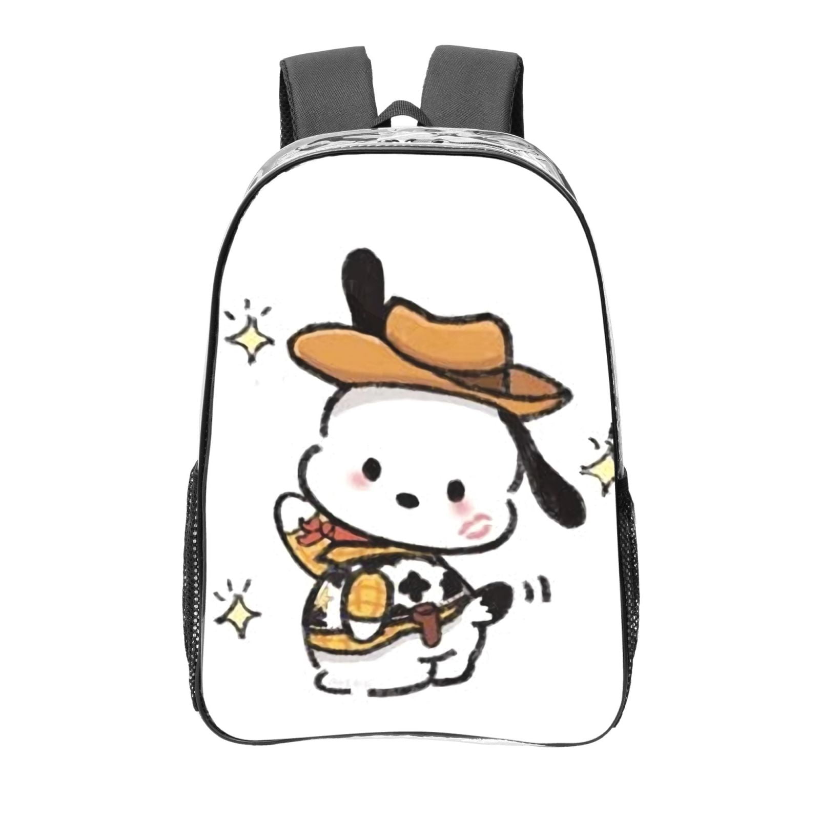 Pochacco 16-Inch Transparent Backpack With Two Straps，Suitable For ...