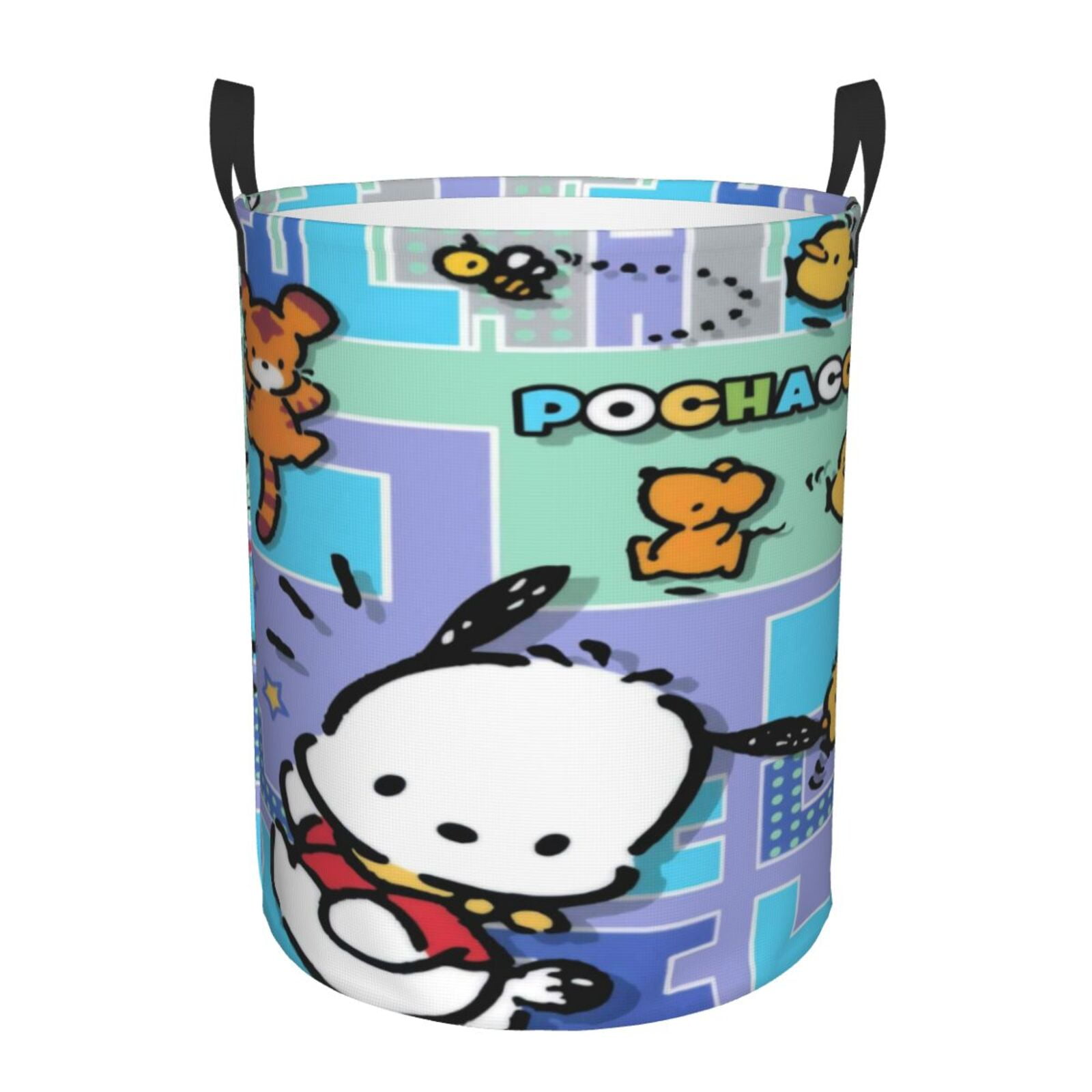 Pochacco 3d Graphic Flame Laundry Basket Fire Flame Clothes Hamper ...