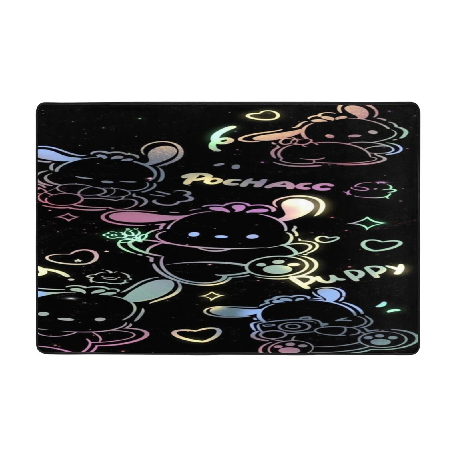 Pochacco Area Rugs Kid Bedroom Soft Mat Carpet Non-Slip Washable Bath ...