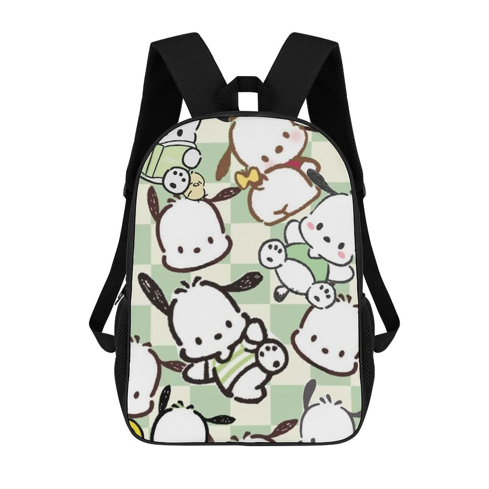 Pochacco Backpack 17 Inch Bookbag Casual Daypack Travel Backpacks for ...