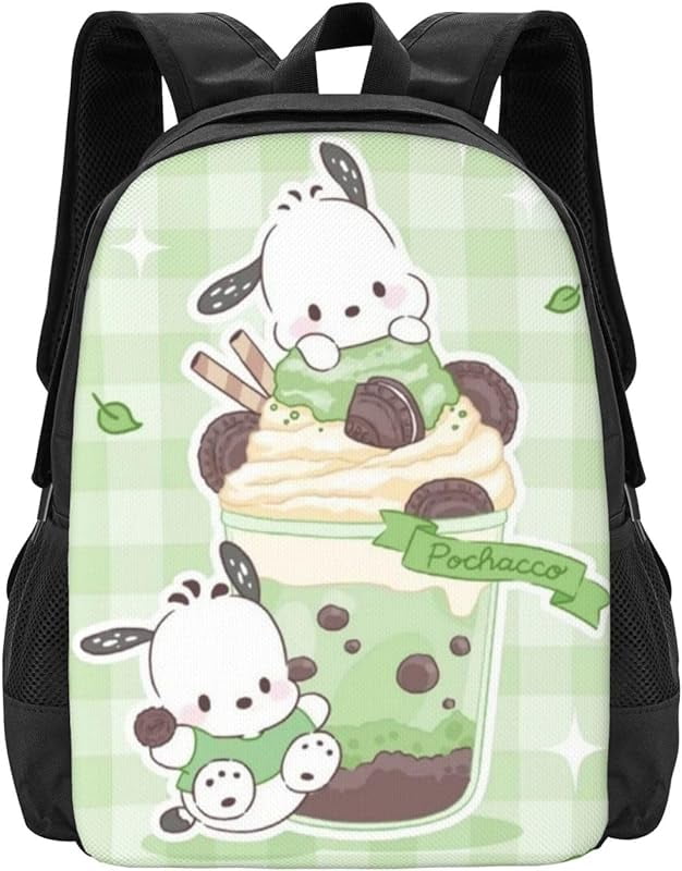 Pochacco Backpack Pochacco Anime Backpack Lightweight Large Capacity ...