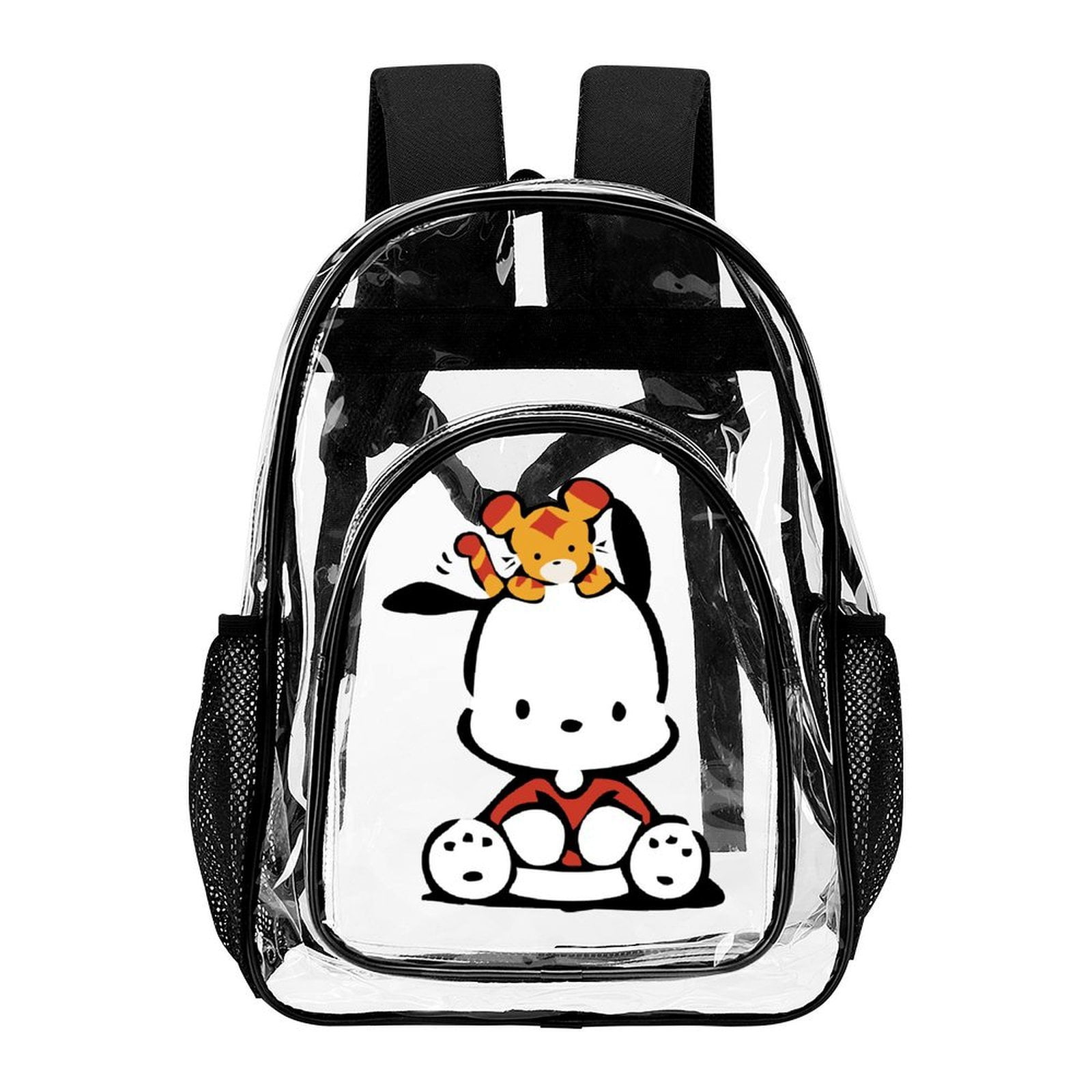 Pochacco Backpack Transparent Bags Clear backpack Pochacco Merch ...