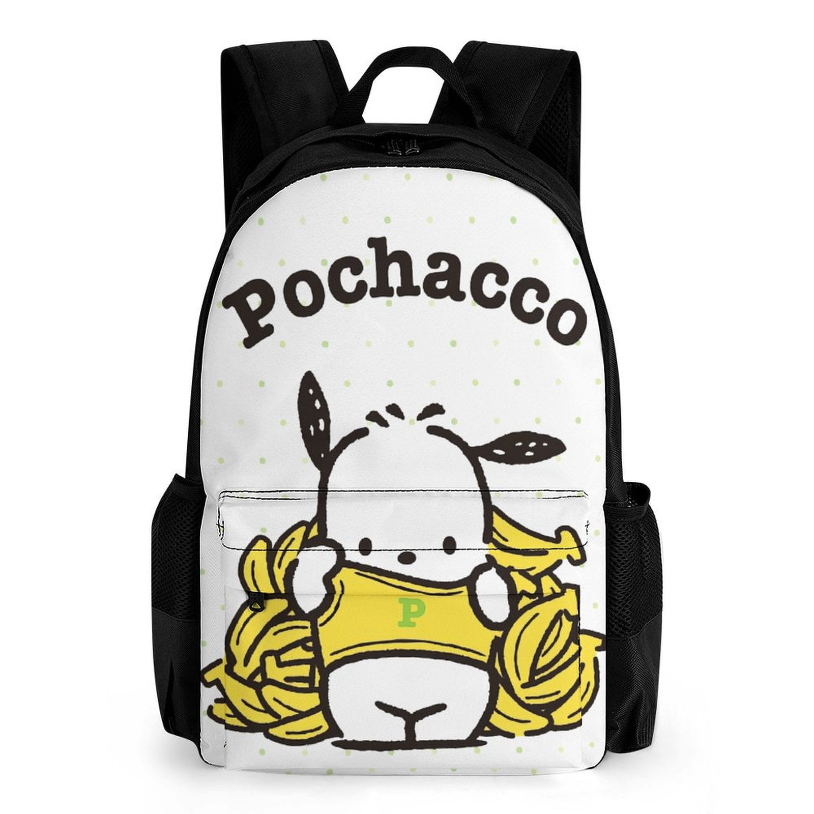 Pochacco Backpack with Adjustable Straps, Multiple Pockets Backpack ...