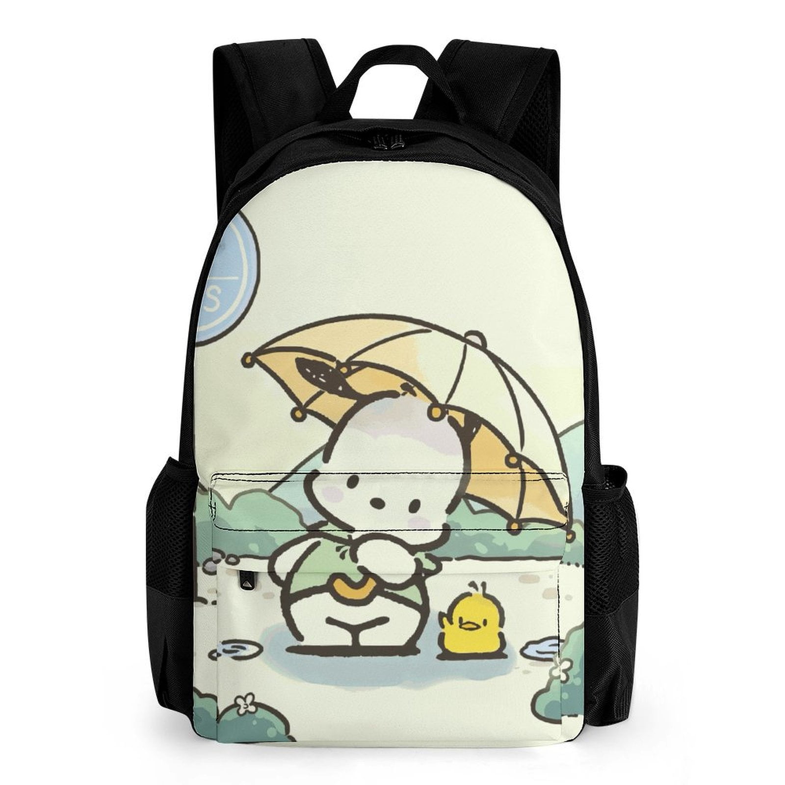 Pochacco Backpack with Adjustable Straps, Multiple Pockets Backpack ...