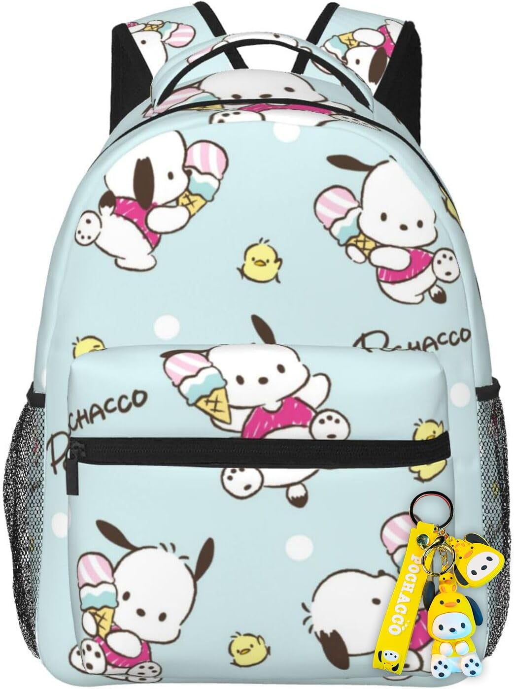 Pochacco Backpacks Cute Backpack Cartoon Puppy Kawaii Backpack Light ...
